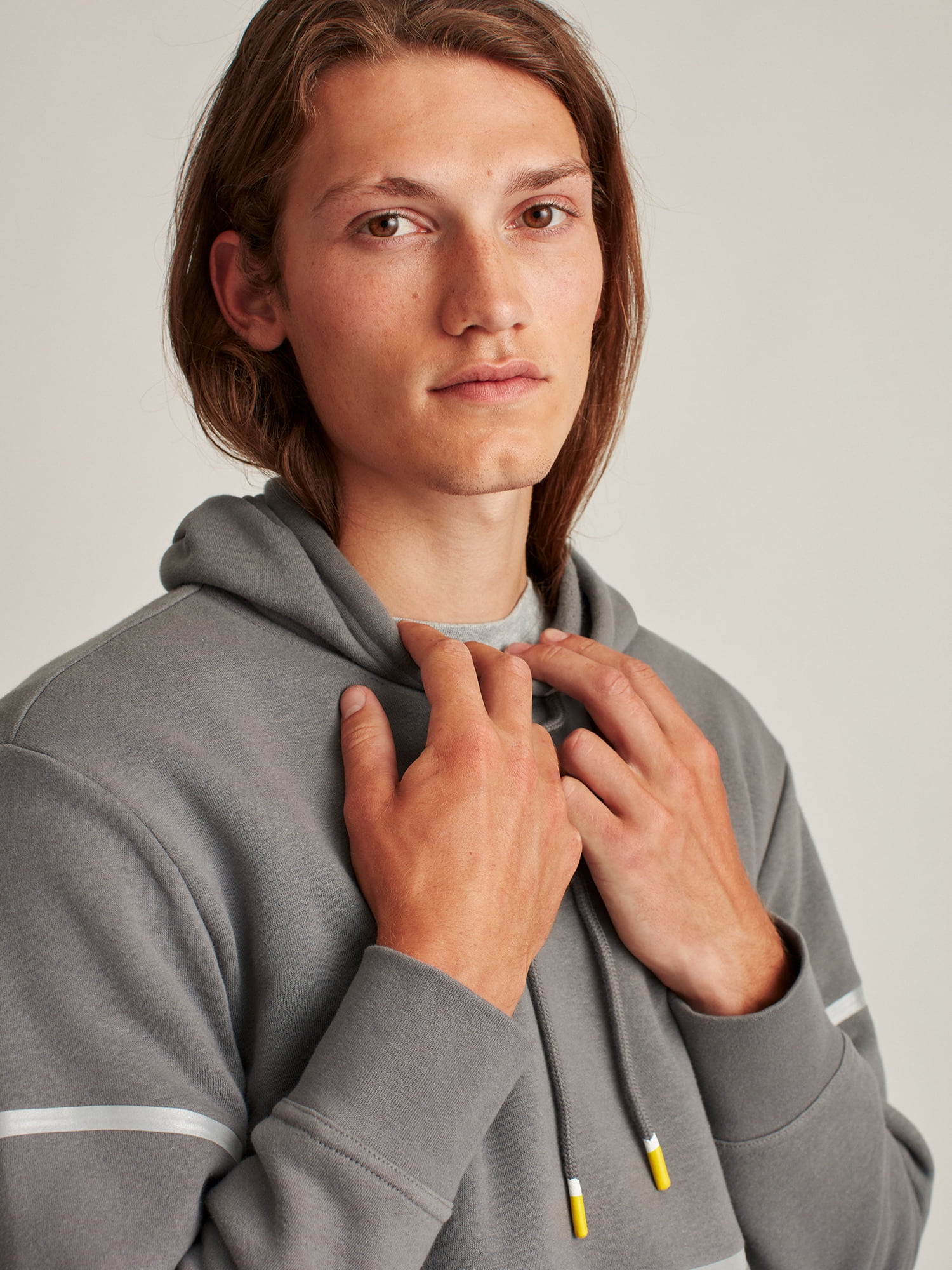 Bonobos Fielder Men's and Big Men's Fleece Pullover Hoodie, Up to Size ...