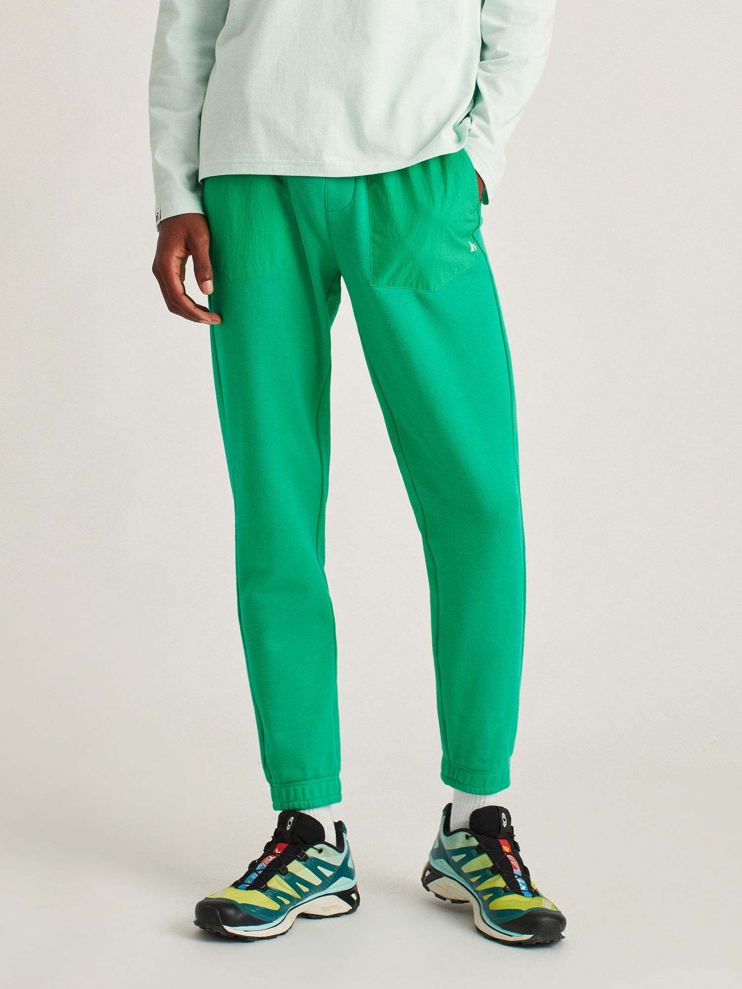 Bonobos Fielder Men's and Big Men's French Terry Mixed Media Jogger, up ...