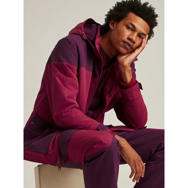 Bonobos Fielder Men's and Big Men's Polar Fleece Lined Parka, Up to ...