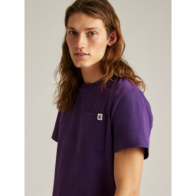 Bonobos Fielder Men's and Big Men's Short Sleeve Pocket Tee, Up to Size ...