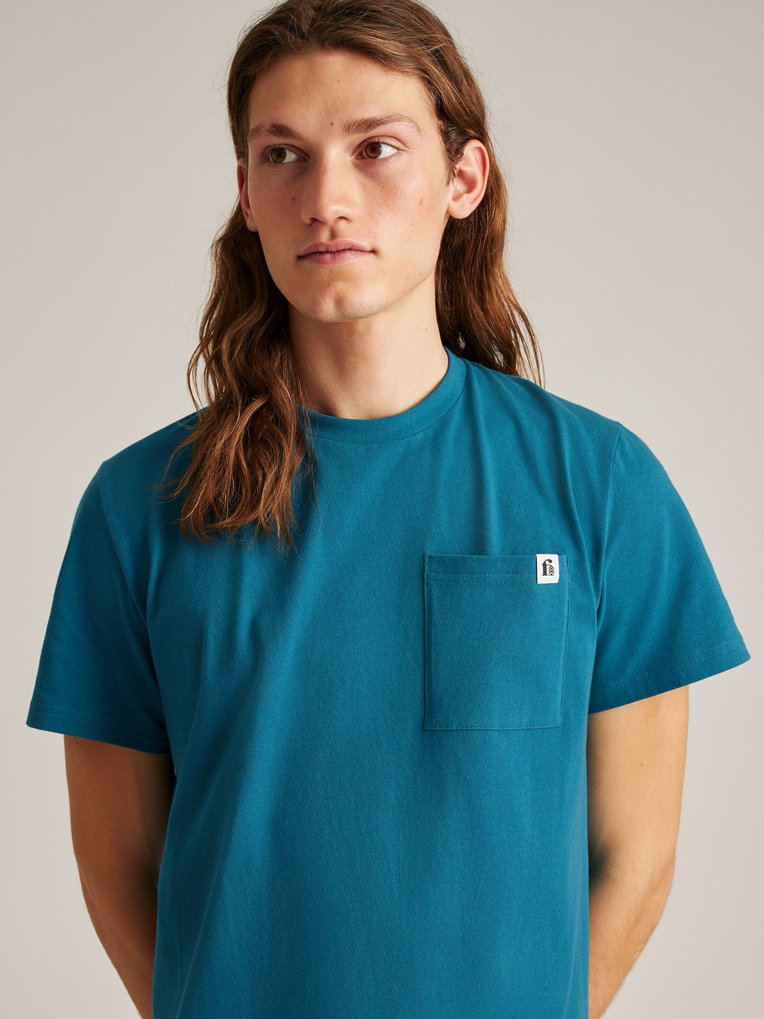 Bonobos Fielder Men's and Big Men's Short Sleeve Pocket Tee, Up to Size ...