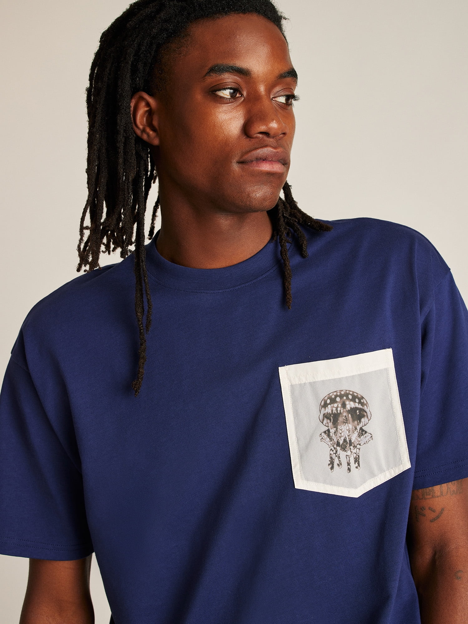 Bonobos Fielder Men's and Big Men's Short Sleeve Relaxed Fit Pocket Tee ...