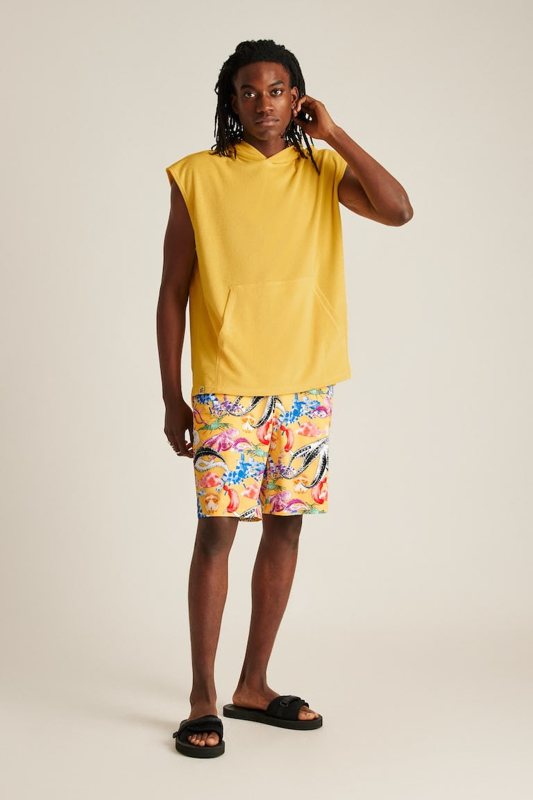 Bonobos Fielder Men's and Big Men's Sleeveless Terry Toweling Hoodie ...