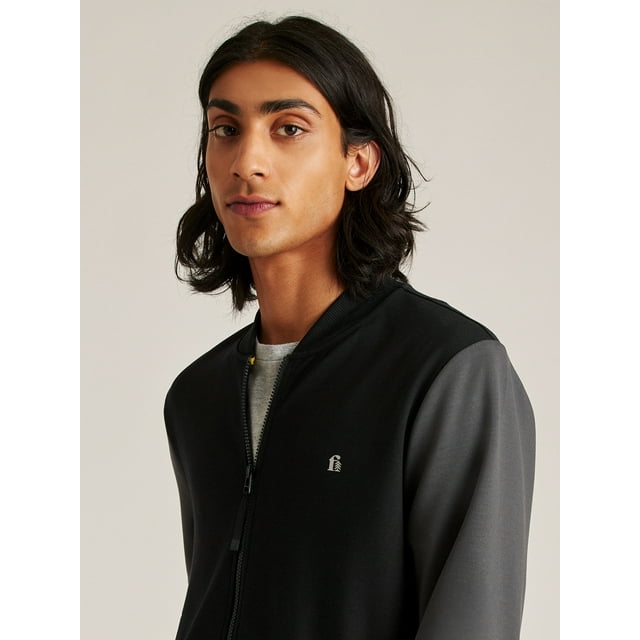Bonobos Fielder Men's and Big Men's Tech Fleece Bomber Jacket, up to ... Bonobos Fielder Men's and Big Men's Tech Fleece Bomber Jacket, up to ...