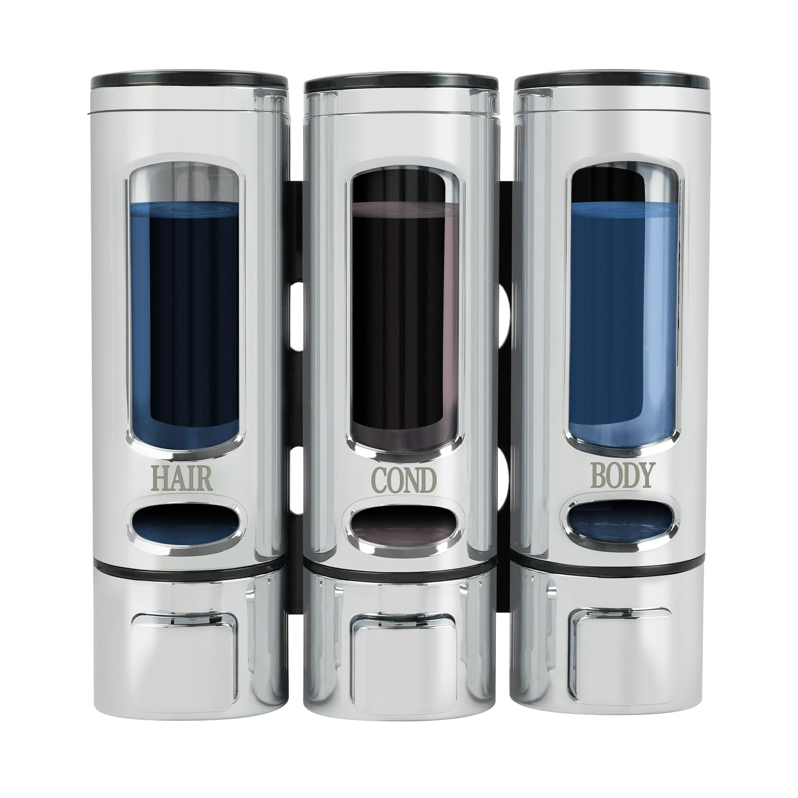 Bonocoley 3 in 1 Chamber Wall Mounted Bathroom Plating Shower Pump ...