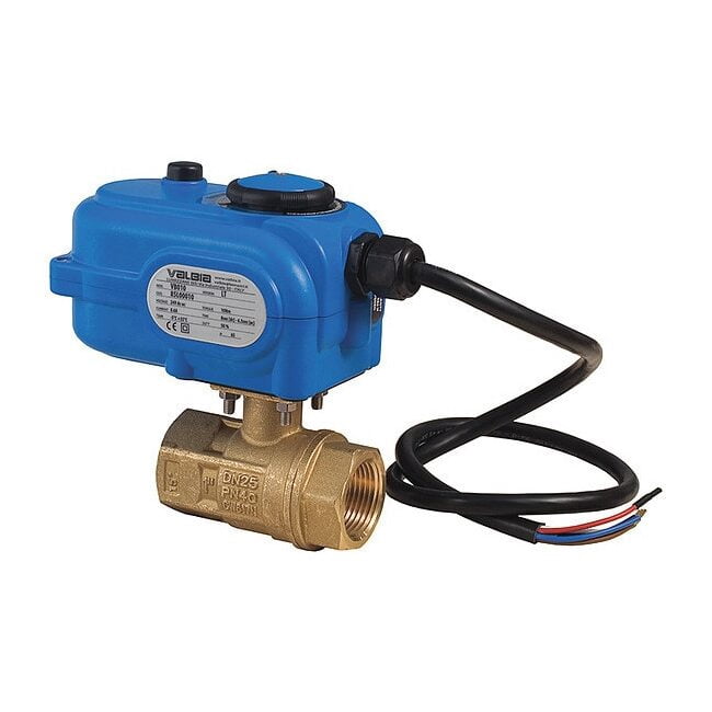 Bonomi Electronic Ball Valve,3/4" Pipe,120VAC 8E864LF-003-3/4 ...