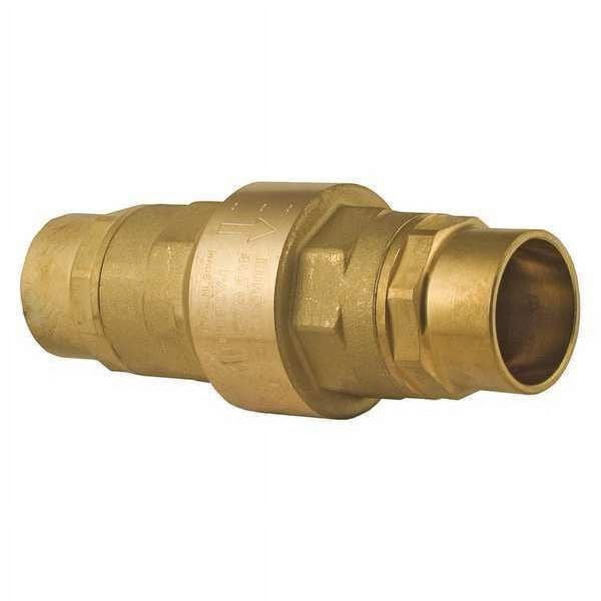 Bonomi Spring Check Valve,Brass,2",Sweat 100712LF-2 - Walmart.com