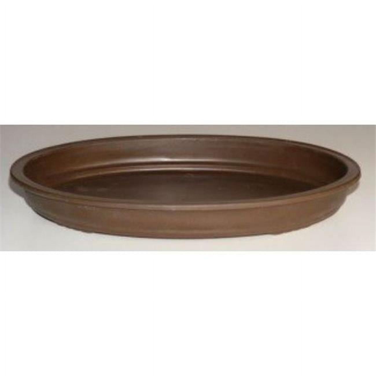 Bonsai Boy d1382 13.25 x 9.25 x 3 in. OD 12.5 x 8.5 x 2.5 in. ID Oval ...
