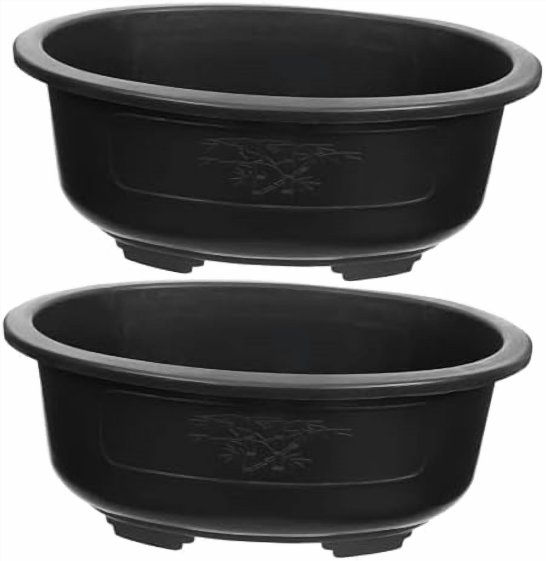 Bonsai Pots, 2PCS Bonsai Training Pot, 15 Inch Tree with Drainage Tray ...
