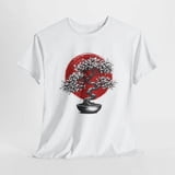 Bonsai Red Enso Zen Circle Japanese T-Shirt S-5XL, Kawaii Japanese ...