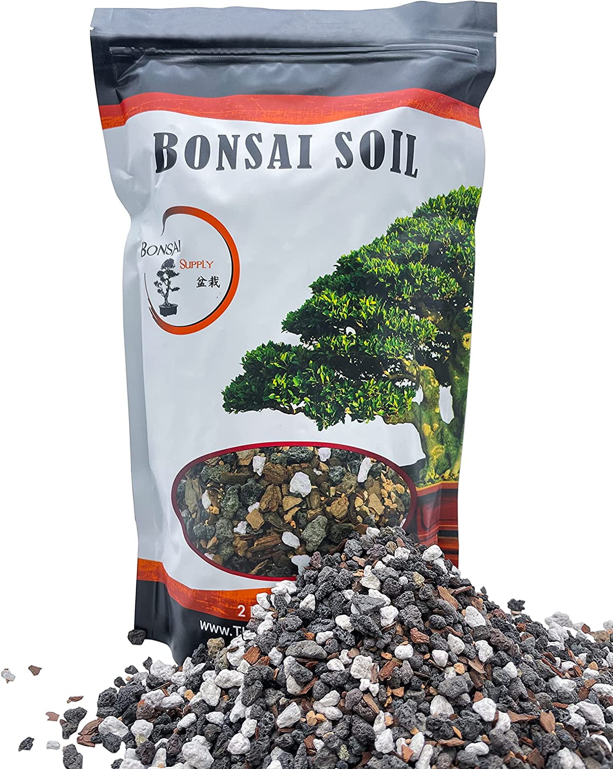 Bonsai Soil All Purpose Mix | Fast Draining Pre Blend (2 Quart Bag ...