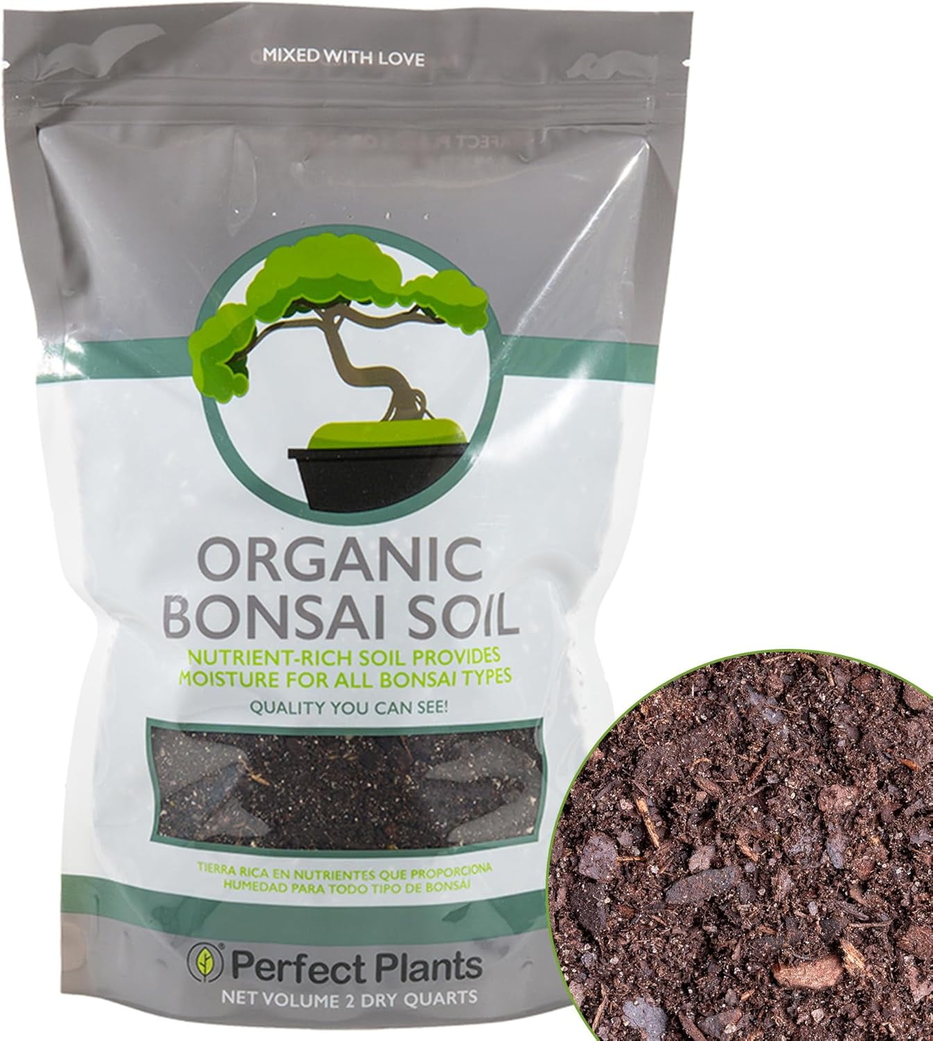 Bonsai Soil by - 2qts. | Premium All-Purpose Mix Bonsai Tree Varieties ...