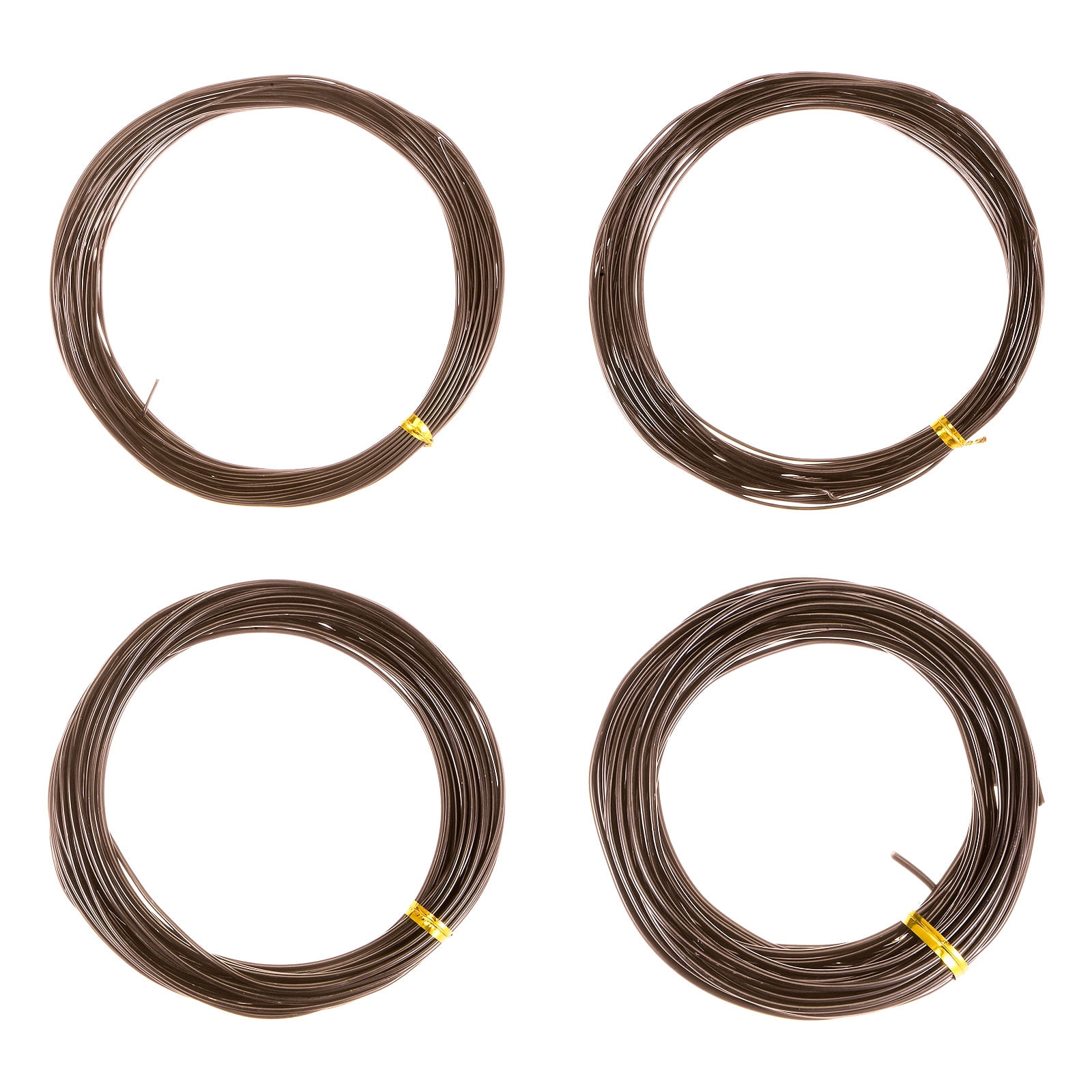 Bonsai Training Wire, 0.8mm 1mm 1.5mm 2mm Total 40m Brown - Walmart.com
