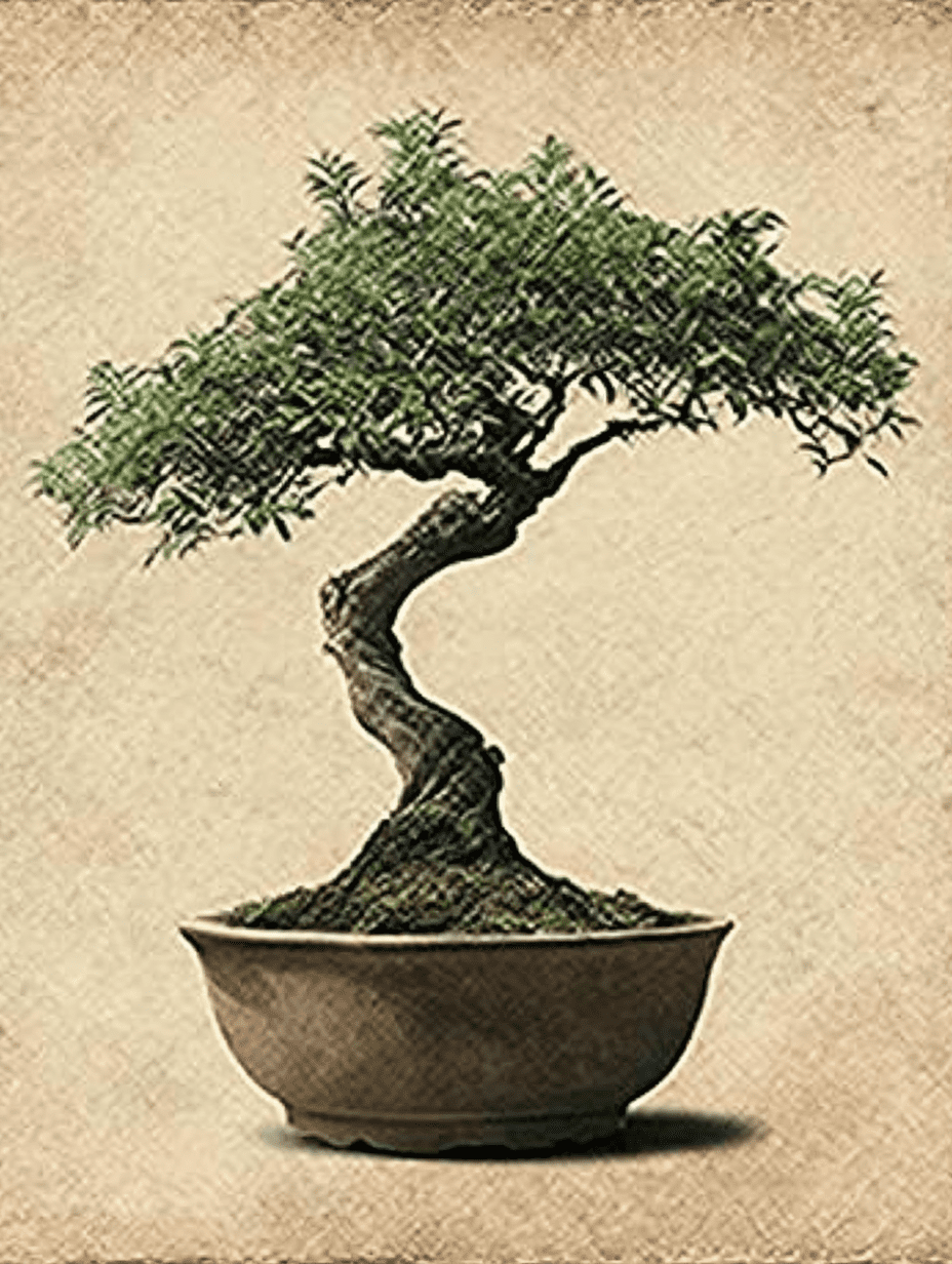Bonsai Tree Decorative Painting/Canvas Art， Suitable for Decorating ...