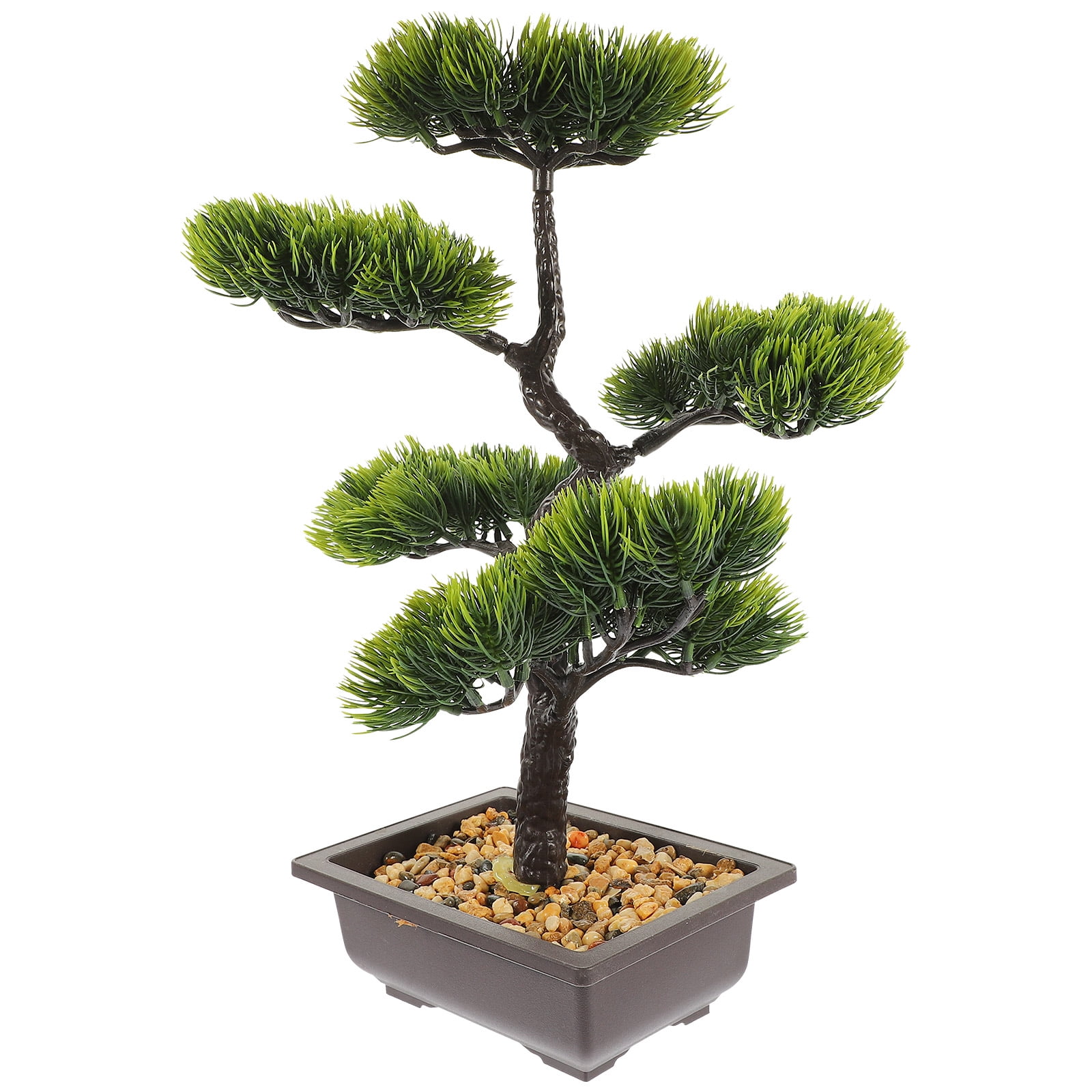 Bonsai Tree Office Decor Faux Trees Plant Artificial Realistic