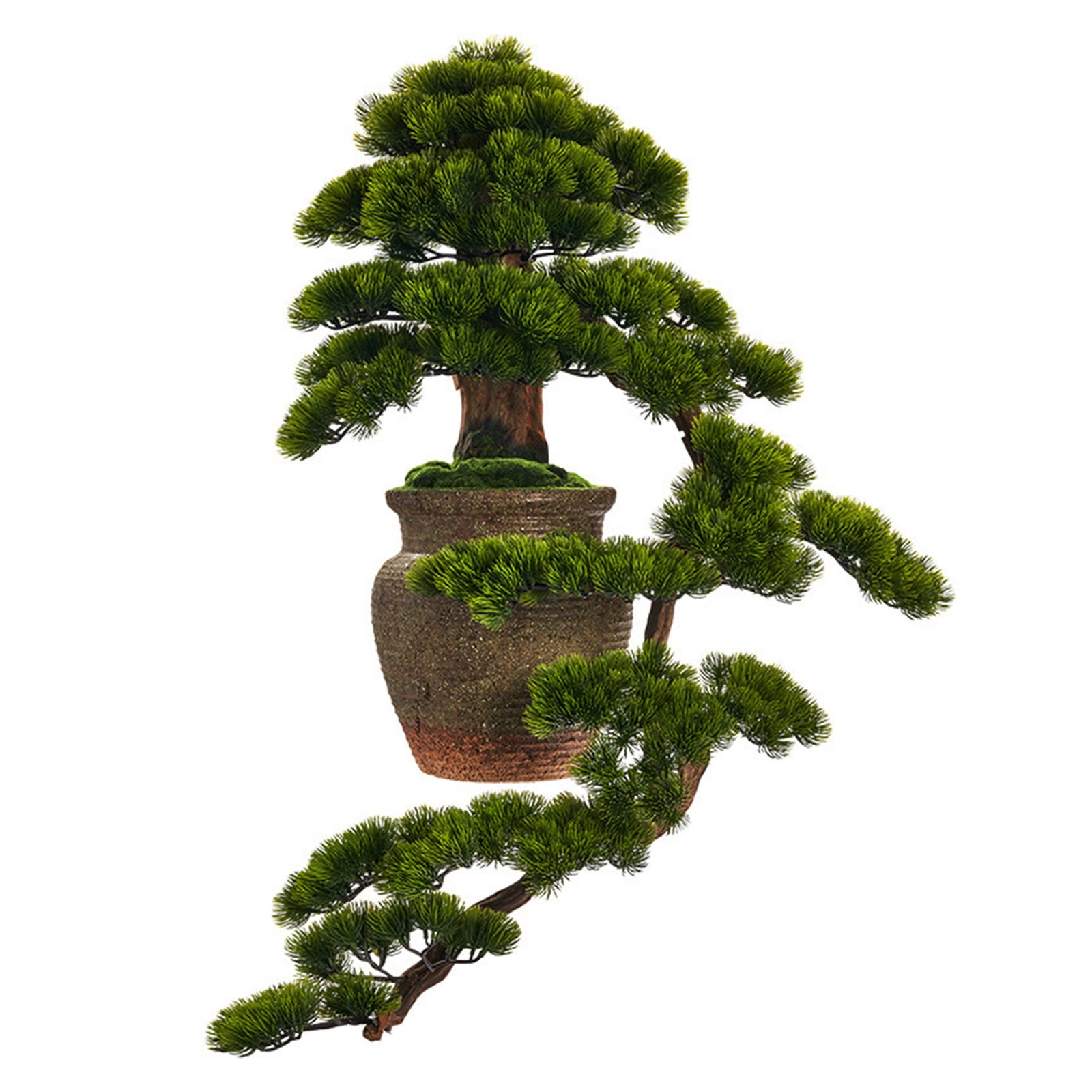 Bonsai Tree Simulation Of Welcoming Pine Ornaments Bonsai Chinese Style ...