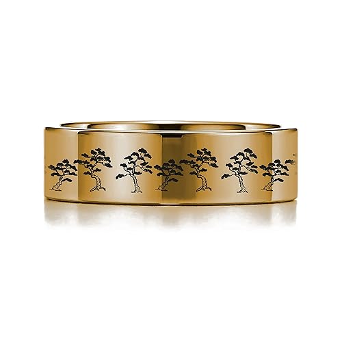 Bonsai Tree Wedding Band Japanese Tree Wedding Ring Bonsai Tree Good ...