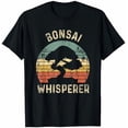 Bonsai Tree Whisperer Japanese Gardener Sunset Artisan T-Shirt ...