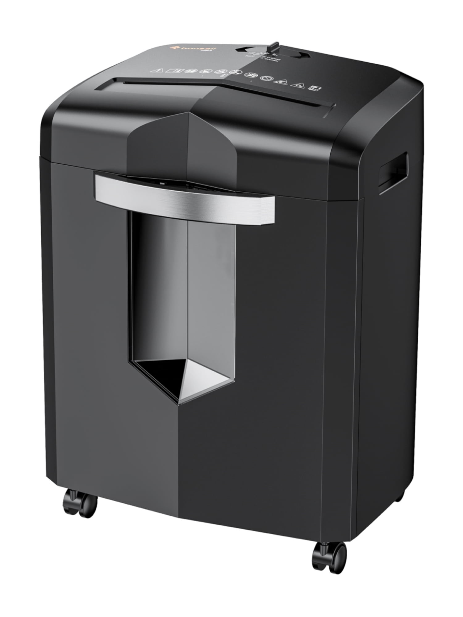 Bonsaii Professional 12-Sheet Micro Cut Paper Shredder, Heavy Duty with ...