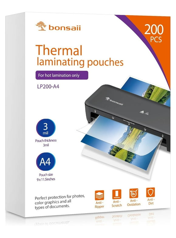 Laminating Pouches & Sheets in Laminators & Laminating Supplies ...