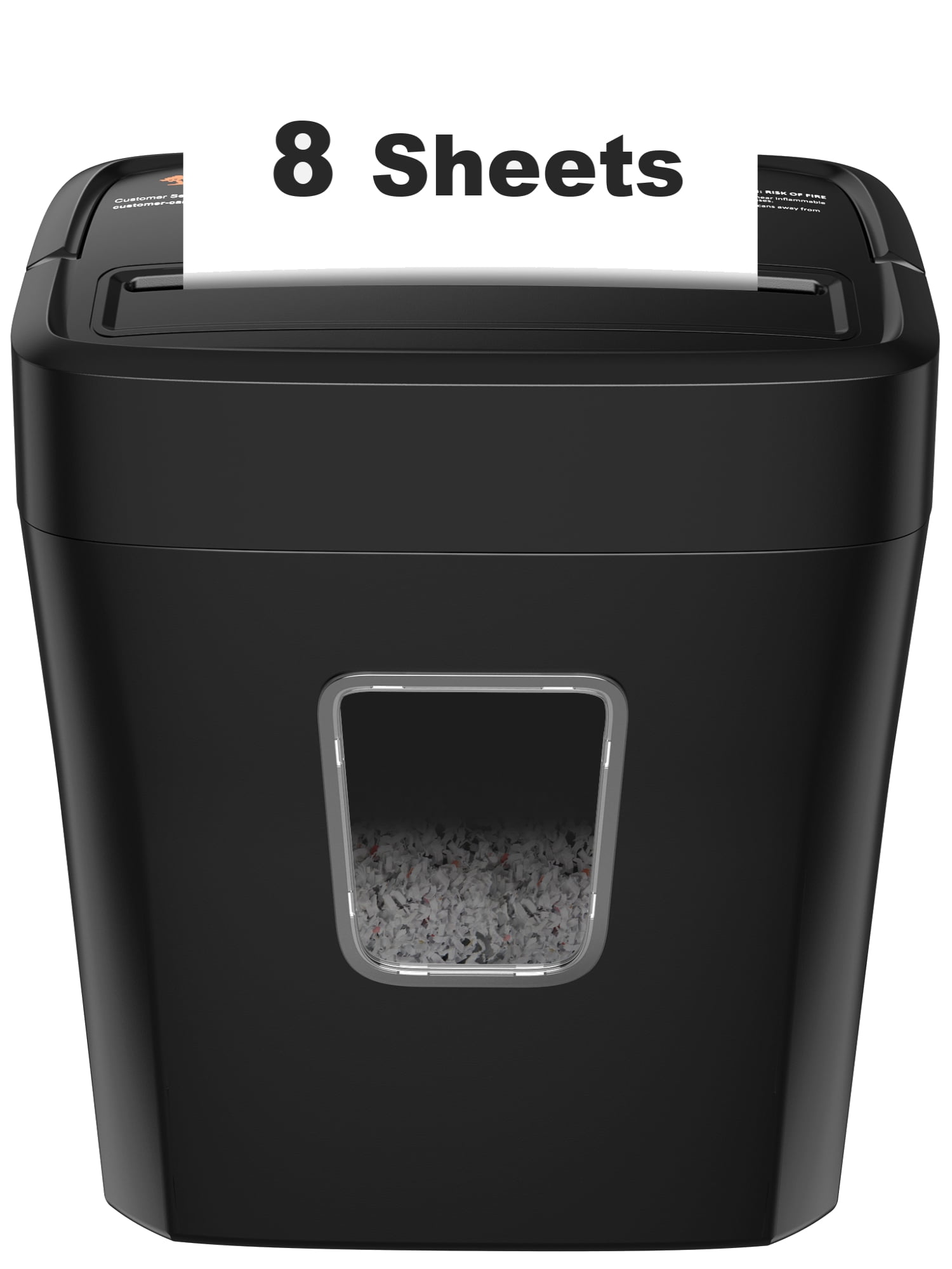 Bonsaii 8-Sheet Cross Cut Paper and Credit Card Shredder for Home ...