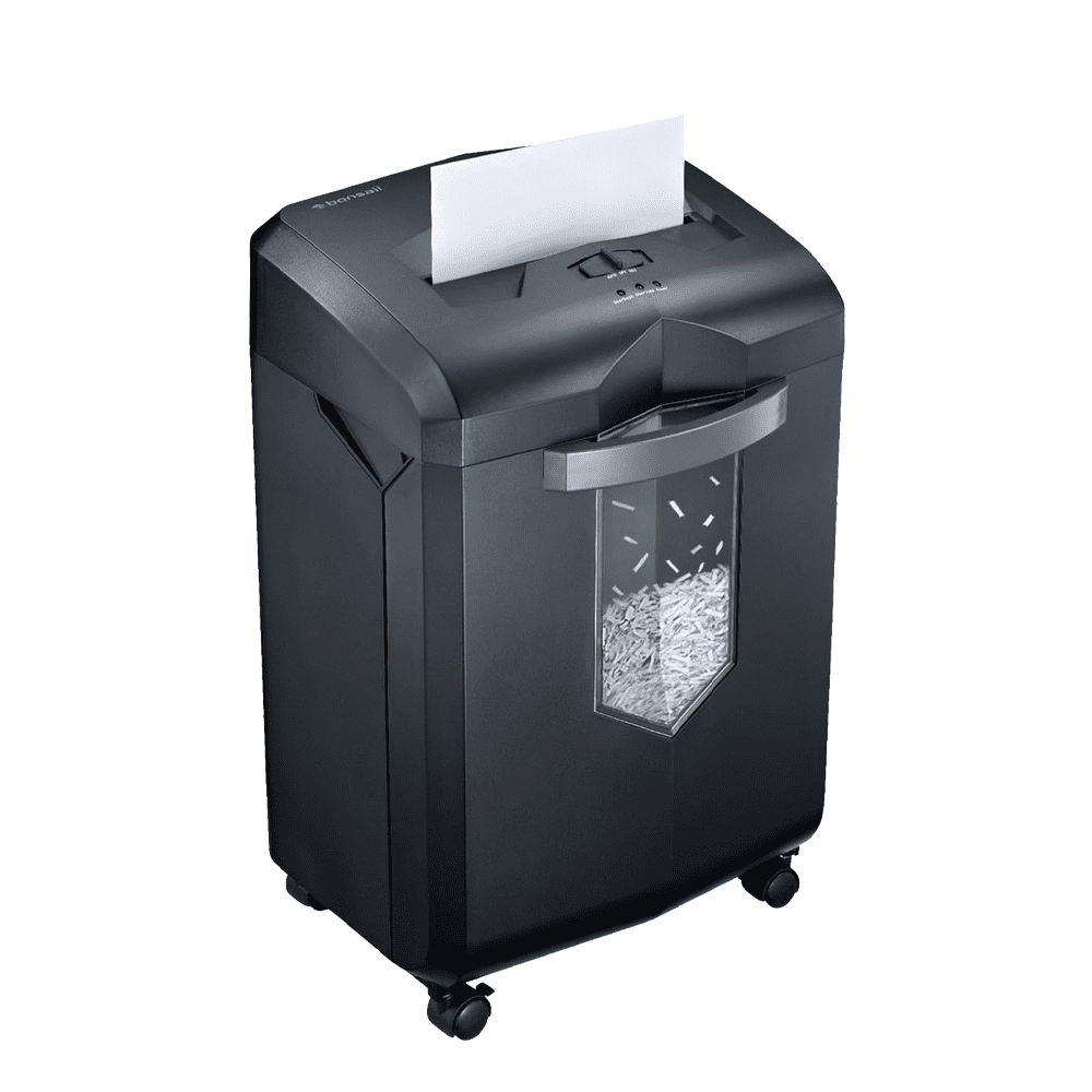 Bonsaii Paper Shredder, 18-Sheet 60-Minutes Shredder for Office Heavy ...