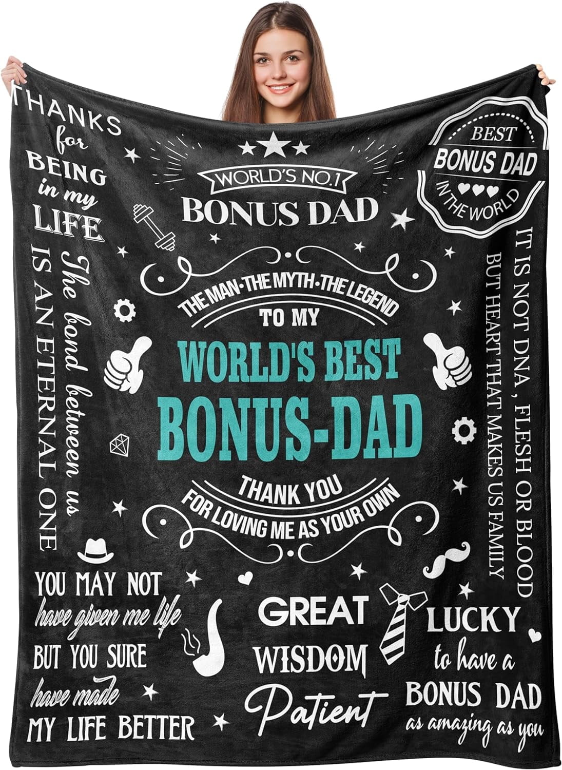 Bonus Dad Gifts Ideas, Step Dad Gifts from Daughter Son, Birthday Gifts ...
