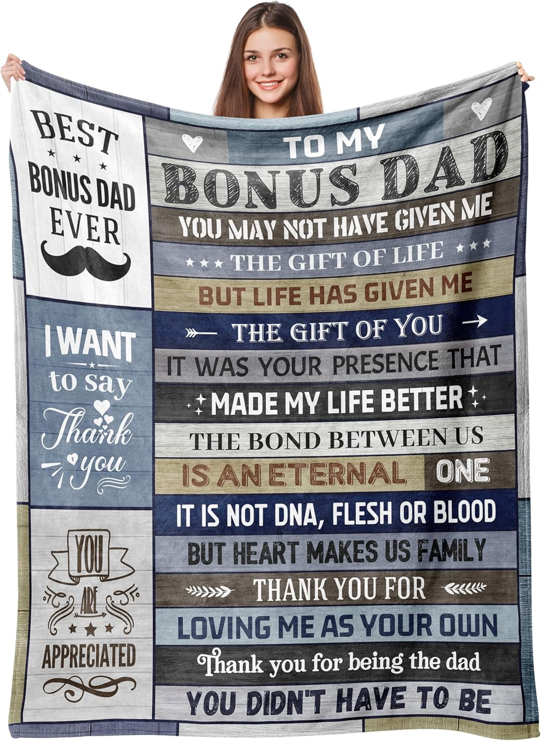 Bonus Dad Gifts, Step Dad Gifts from Daughter Son, Bonus Dad Gifts ...