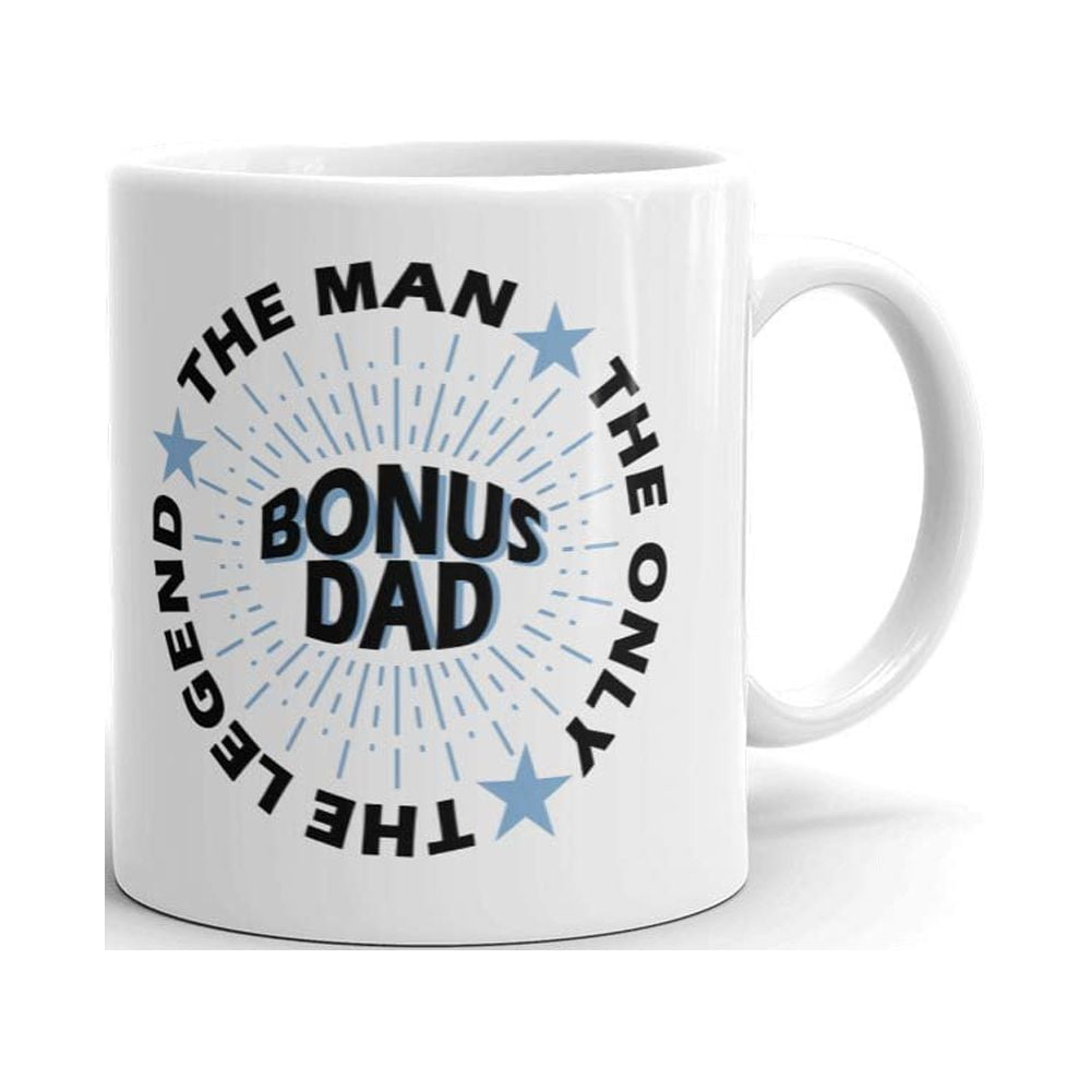 Bonus Dad The Man Only The Legend Coffee Tea Ceramic Mug Office Work ...
