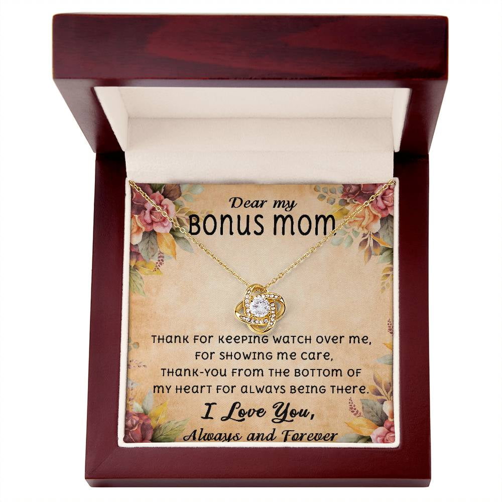 Bonus Mom Gift Necklace, Mother's Day Gift, Mothers Day Necklace with ...
