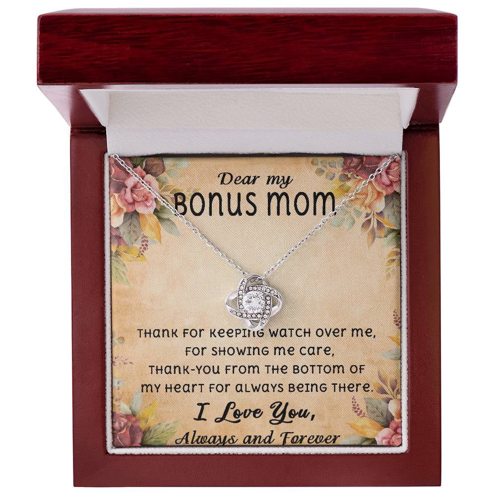 Bonus Mom Gift Necklace, Mother's Day Gift, Mothers Day Necklace with ...