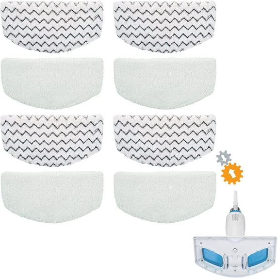 BonusLife Steam Mop Pads for Bissell PowerFresh 1940 1806 Replacement ...