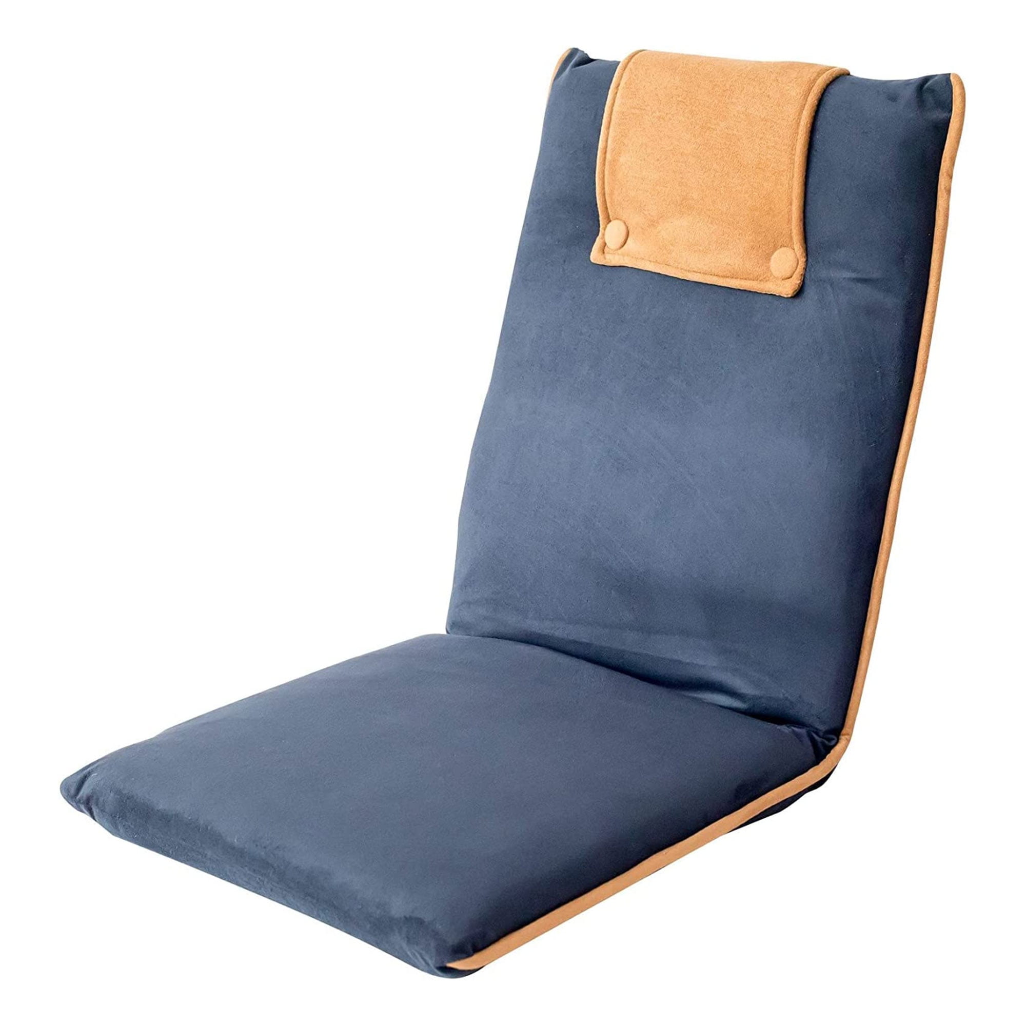 Bonvivo Adjustable Padded Floor Chair with Back Support ...