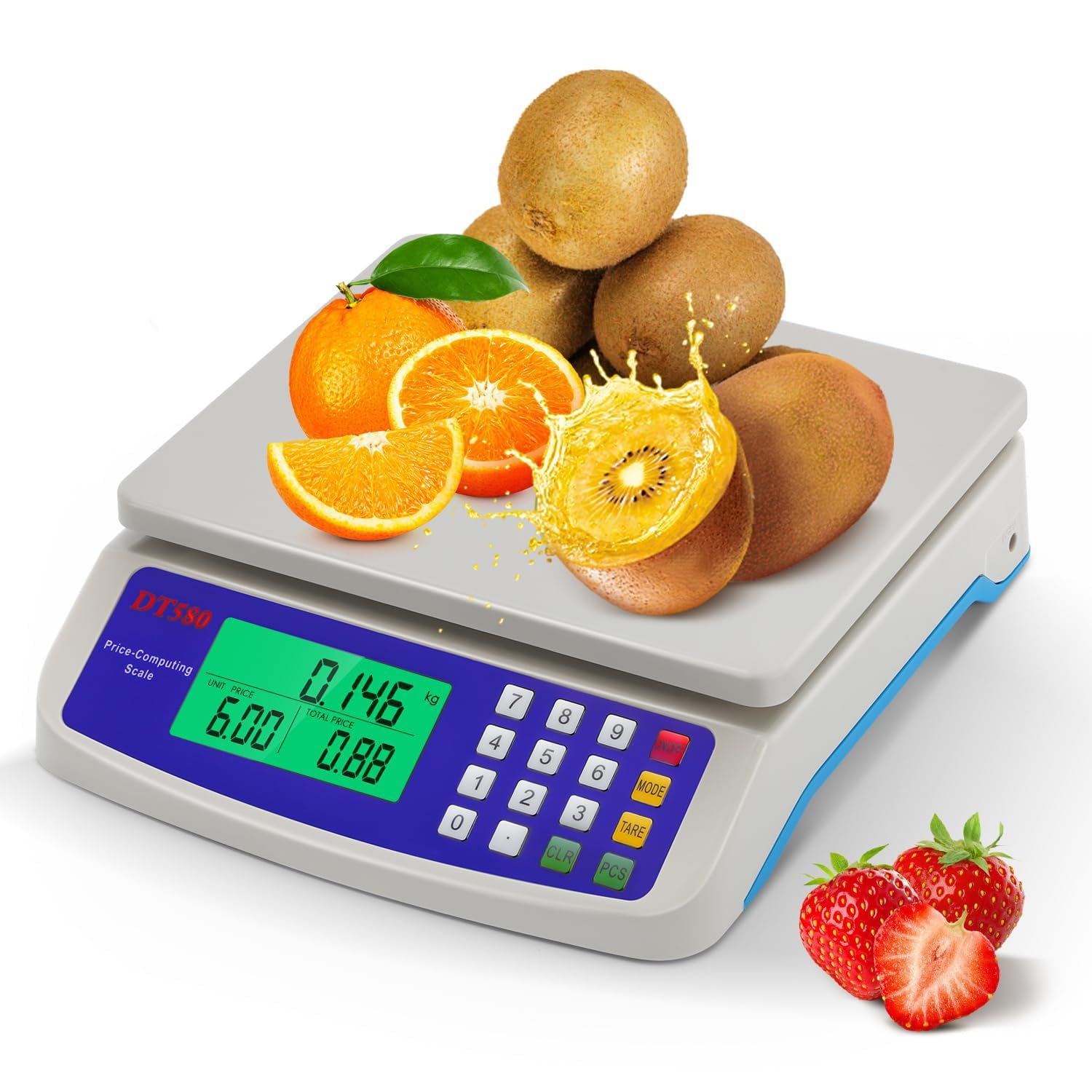 Bonvoisin Commercial Food Scale 66lb/ 30kg Price Computing Scale with ...