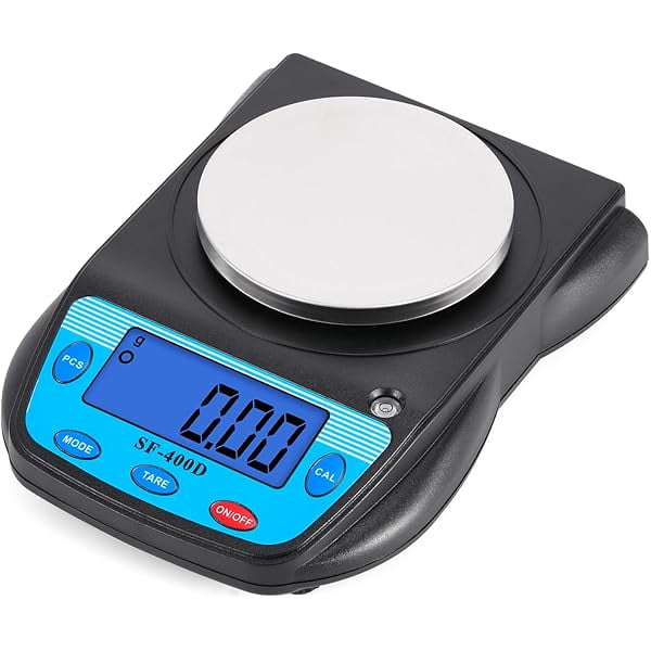 Bonvoisin Digital Lab Scale 600g x 0.01g Precision Electronic Scale LCD ...