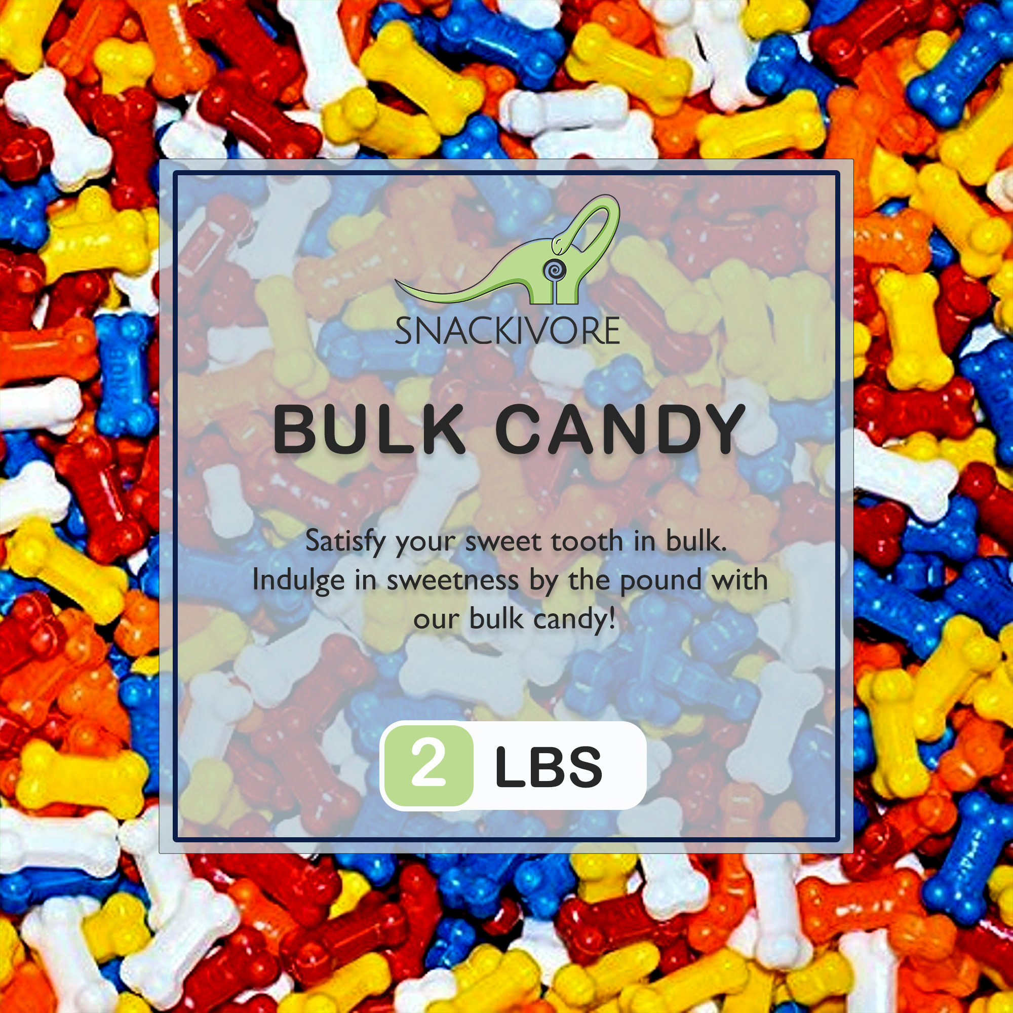 Bonz Bone Candy 2lb Bag - Walmart.com