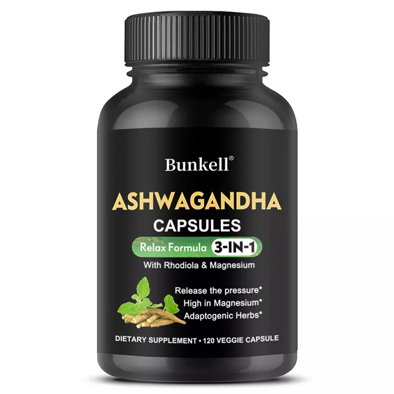 Bonzelo Ashwagandha Capsules, Supports Healthy Stress Levels,Mood ...