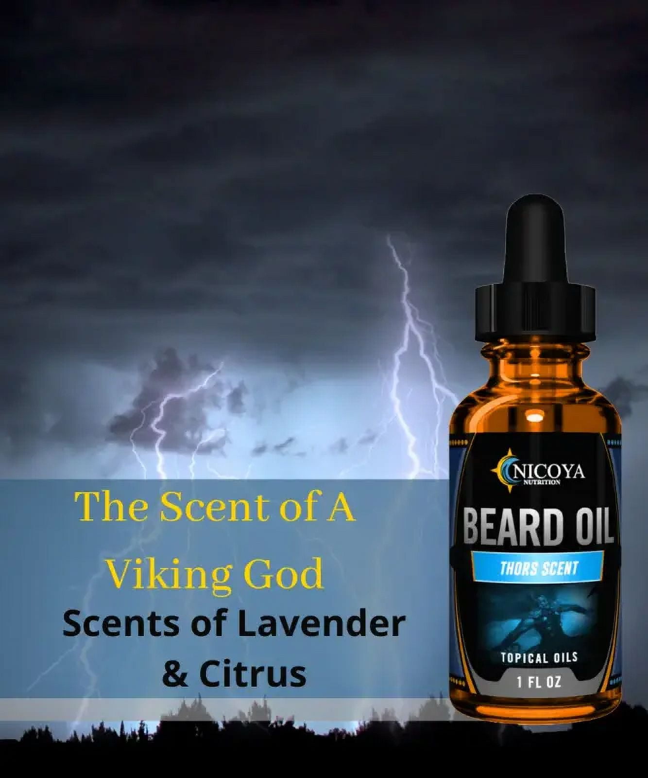 Bonzelo Beard Growth Oil- Fast Growing Beard Mustache Facial Hair oil ...