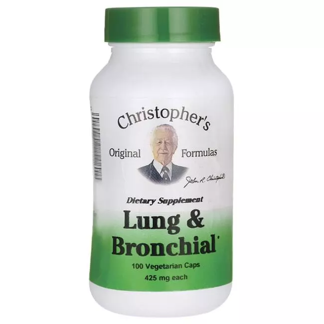 Bonzelo Dr. Christopher's Lung & Bronchial 100 Veg Caps # Catalogs 7161 ...