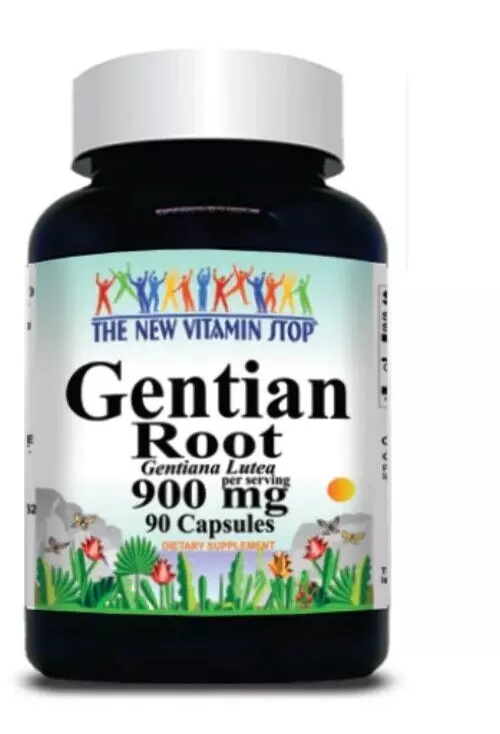 Bonzelo Gentian Root 900mg 90 Caps Gentiana Lutea # Catalogs 11071 ...