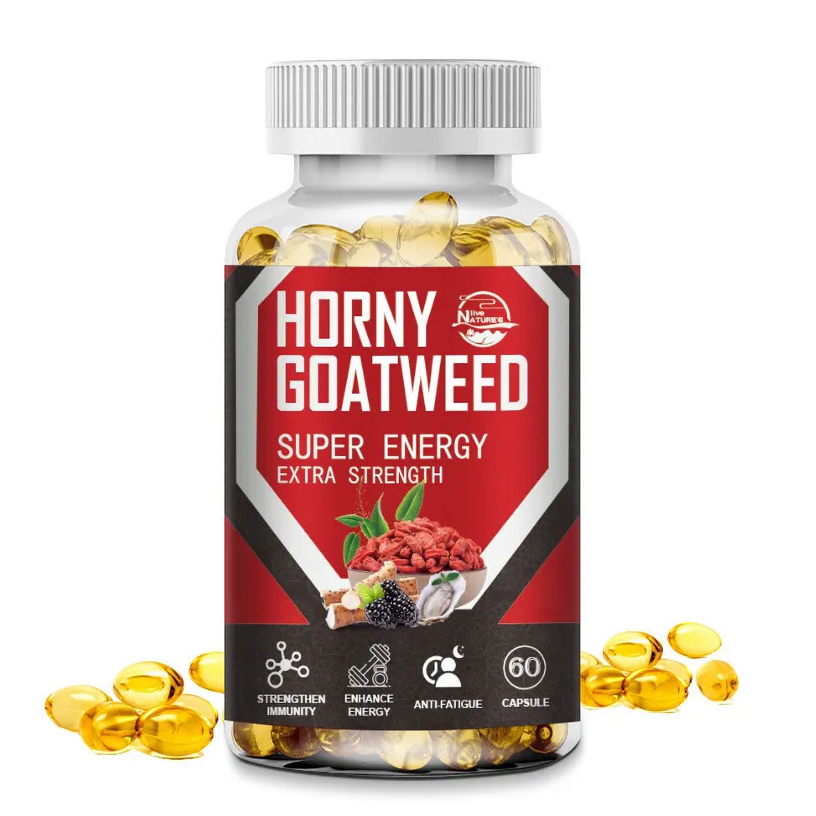Bonzelo Horny Goat Weed & Maca Root Extract 60 Capsules # Catalogs ...