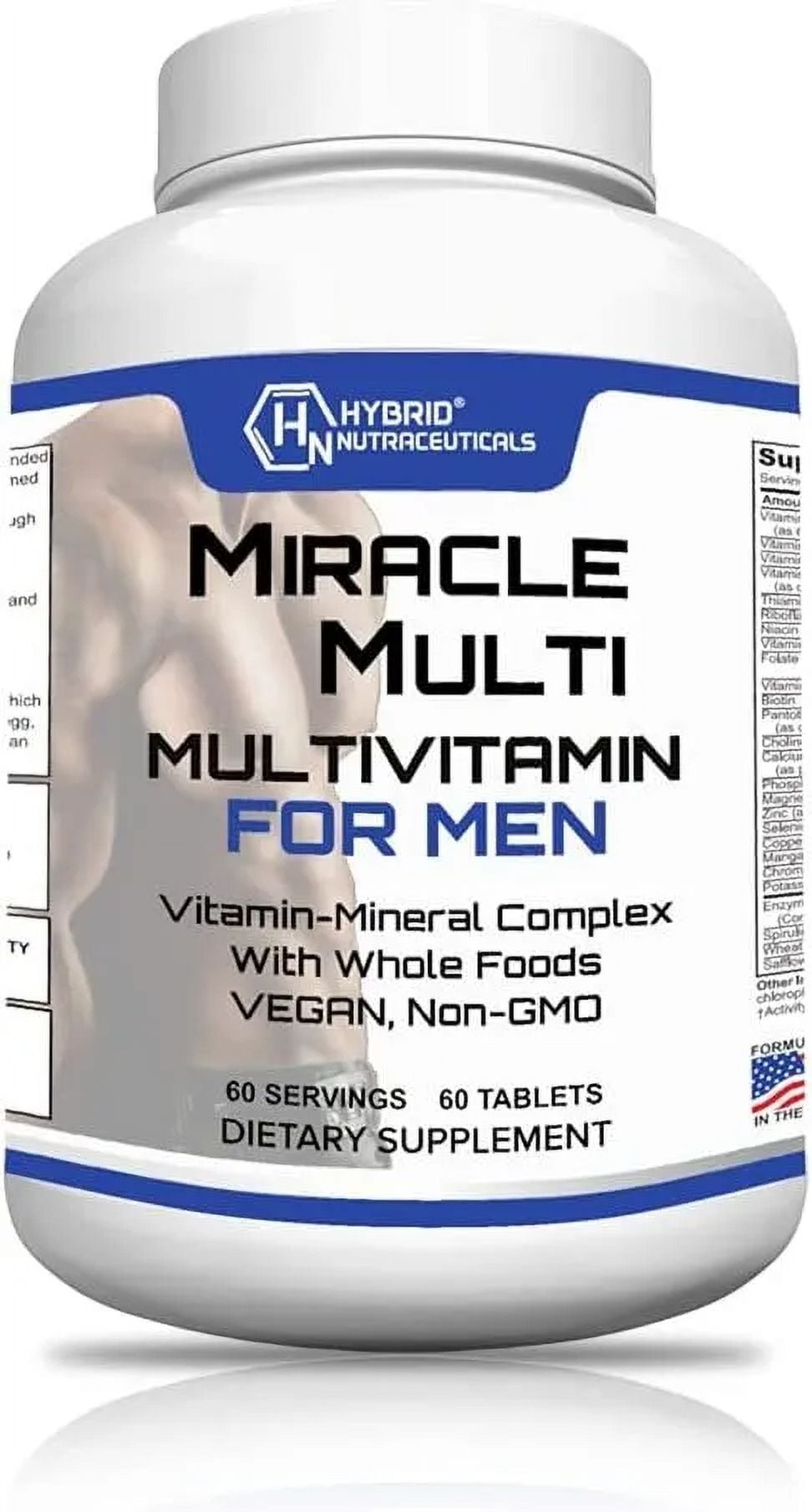 Bonzelo Multivitamin MultiMineral for Men, Daily Mens Vitamin Supplement: Non-GMO # Catalogs ...