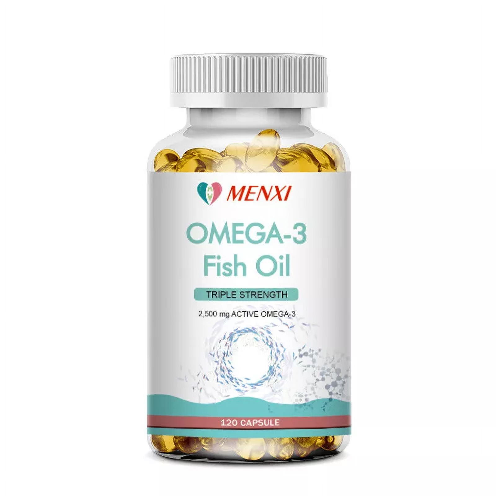 Bonzelo Omega 3 Fish Oil Capsules 3x Strength 3600mg EPA & DHA, Highest ...