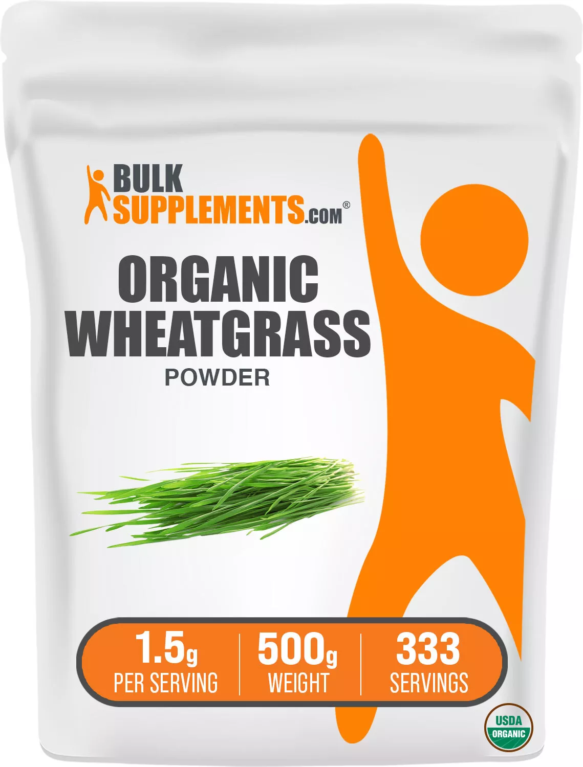 Bonzelo Organic Wheatgrass Powder - Organic Superfood Powder 500 gram ...