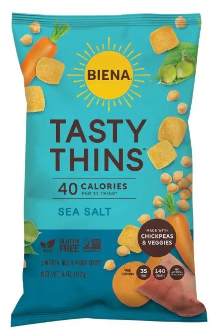 Bonzelo Tasty Thins Sea Salt, 4 oz. (20 g ) - Walmart.com