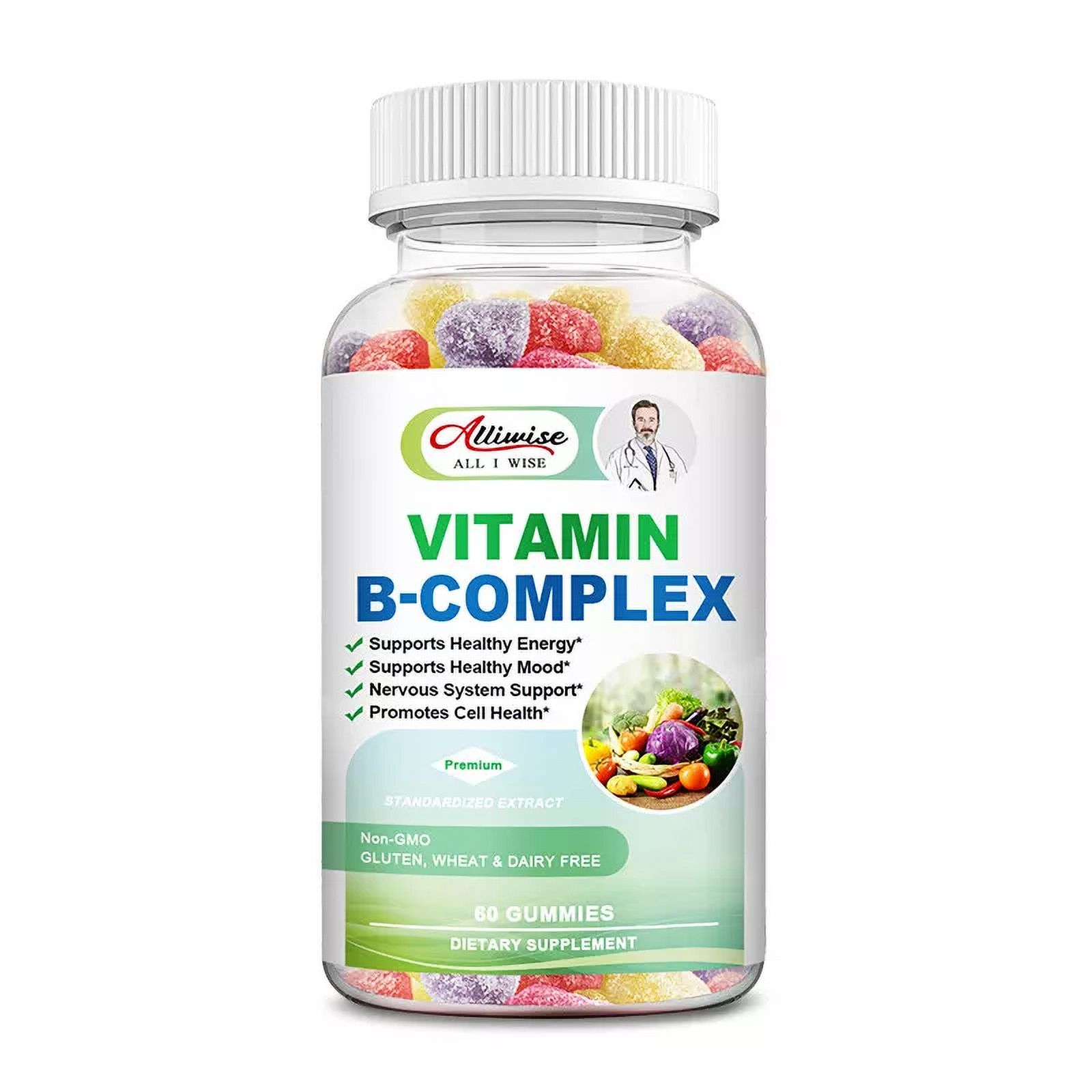 Bonzelo Vitamin B-Complex Gummies - Super B Vitamin, Immune Boost, Energy & Bone Health ...