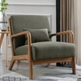 Bonzy Home Accent Chair, Mid Century Modern, Fabric Lounge Reading ...