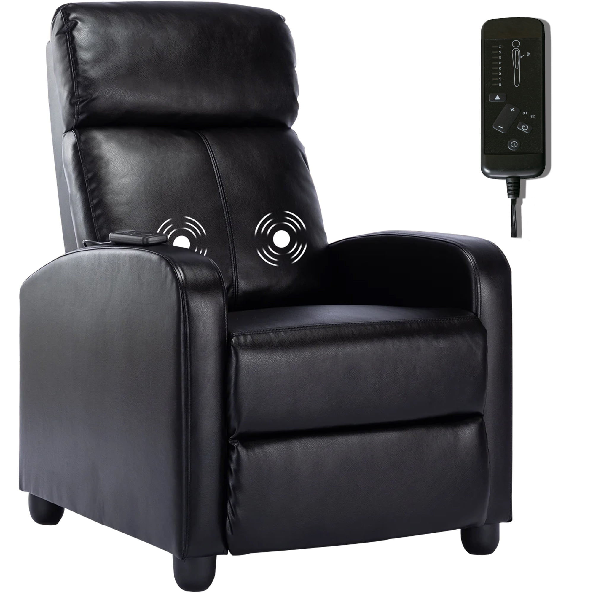 Bonzy Home Therapeutic Theatre Chair with Firm Seating, Massage ...