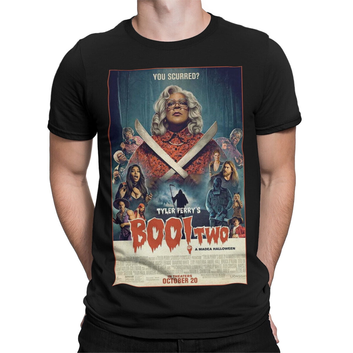 Boo 2! A Halloween Movie Poster T-Shirt Retro Classic Horror Tee 1#HMP ...