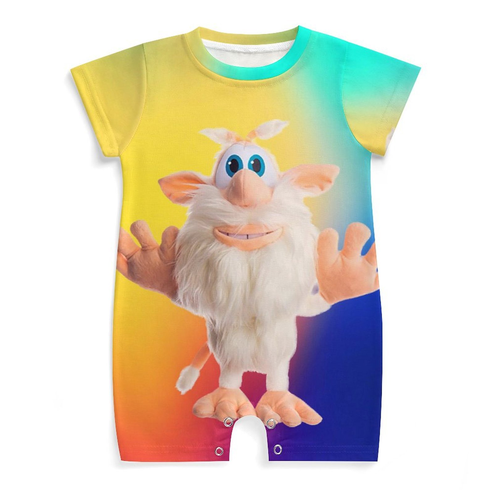 Boo-Ba Baby Boy Rompers Short Sleeve Toddler Summer Clothes - Walmart.com